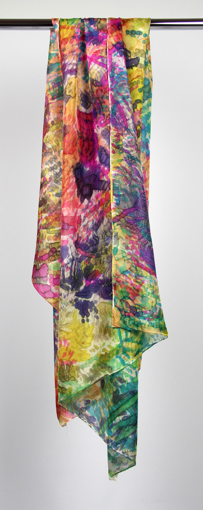 Silk & wool / silk fabrics. Inspiration, ideas and examples.