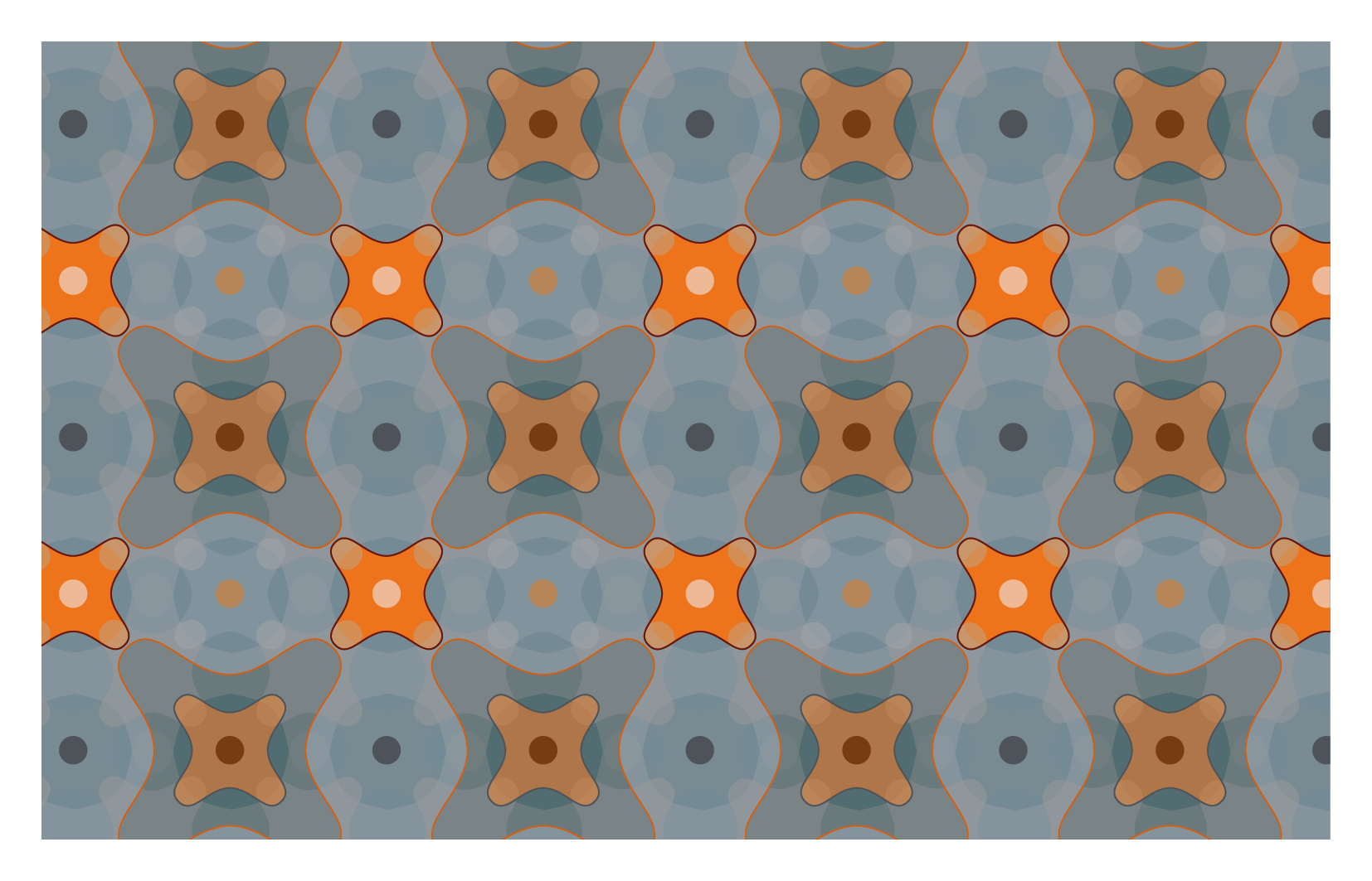 Colorful tablecloth in cheerful colours, with a striking design ...